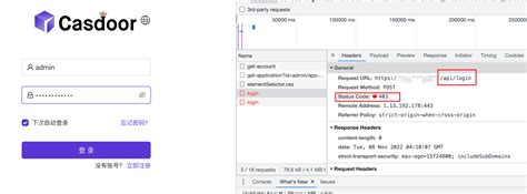 casdoor deploied in k8s login status code is 403 · issue 1273