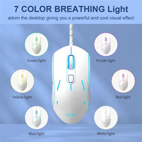 Magegee Rgb Gaming Keyboard And Mouse Combo Gk980 Wired Backlit