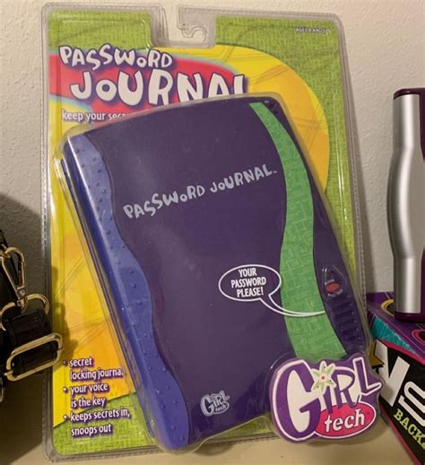 Password Journal Rnostalgia