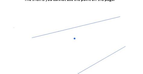 How To Construct Parallel Lines In Projective Geometry Album On Imgur