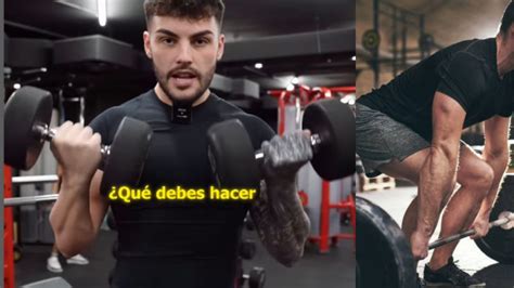 Borja Yus Entrenador ‘el Cardio Quema Grasa Durante La Sesión En Cambio Las Pesas Lo Hacen