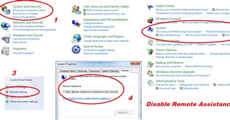 Chesbro On Security Disable Remote Assistance In Windows