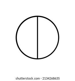 5769 Circle With Vertical Line Sign Royalty Free Photos And Stock