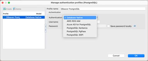 Authentication Dbeaver Profile · Dbeaverdbeaver Wiki · Github
