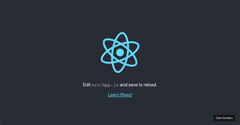 Create React App Codesandbox