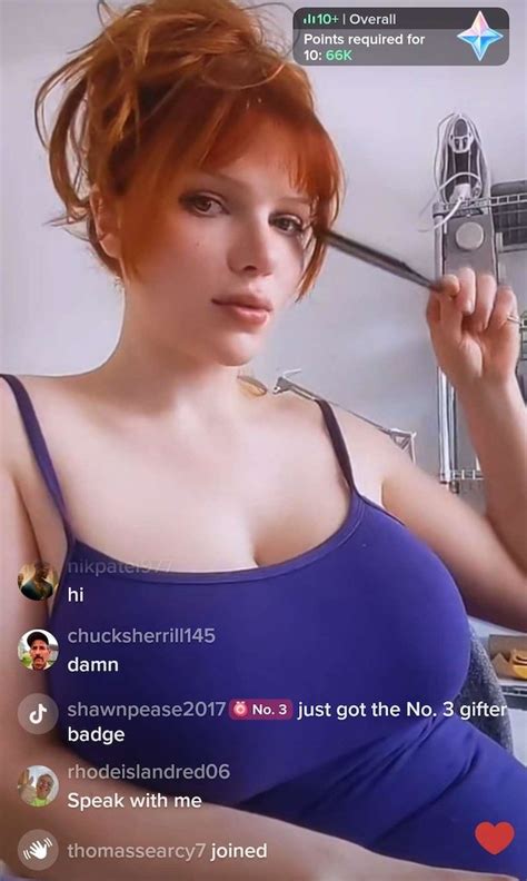 Red Hair Busty Woman From Tiktok Liveatream 2 Replies 1433983