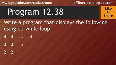 Program 1238 Nested Loop Lec 23 Part 2 Ch 12 Ics Part 2 M Hassan Hashmi