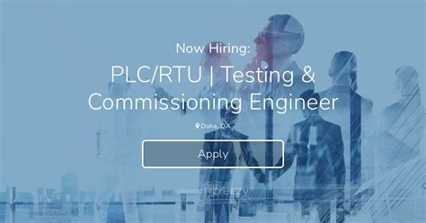 Plc Rtu Testing And Commissioning Engineer At Avanceon Mea