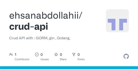 Github Ehsanabdollahiicrud Api Crud Api With Gorm Gin Golang