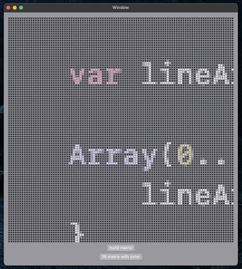 swift how can i look to screen pixel faster stack overflow