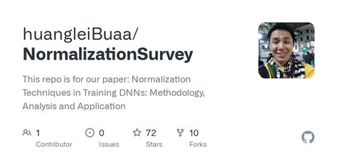 Github Huangleibuaanormalizationsurvey This Repo Is For Our Paper
