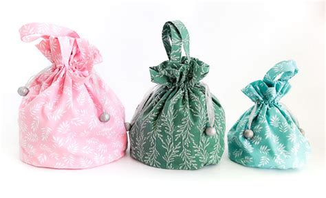 Ithinksew Patterns And More Drawstring Pouch Pattern