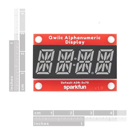 SparkFun Qwiic Alphanumeric Display Green Buy Online At Low Price In India ElectronicsComp Com
