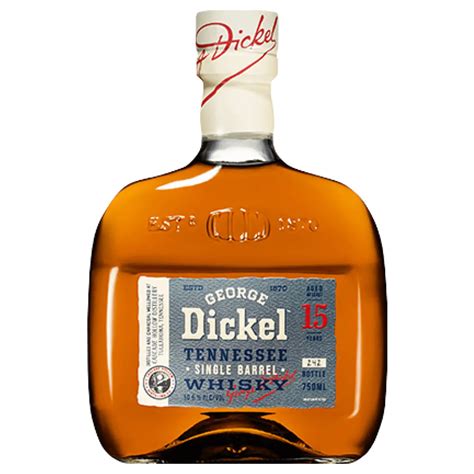 George Dickel Single Barrel 15 Year Old Tennessee Whisky — Rare Tequilas