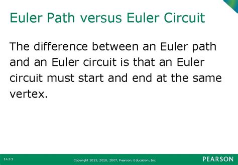 Section 14 2 Euler Paths And Euler Circuits