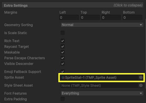 Addressables Loaded Tmpspriteasset Appears As Scriptableobject And Doesnt Apply Correctly