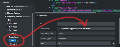 Make Navbar Dropdowns Capable Of Being Disabled Ideas Bootstrap Studio Forum