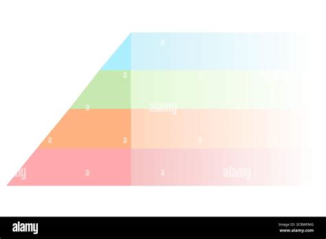 Infographic Statistical Hierarchical Illustration Of Red With Orange With Blue And Green