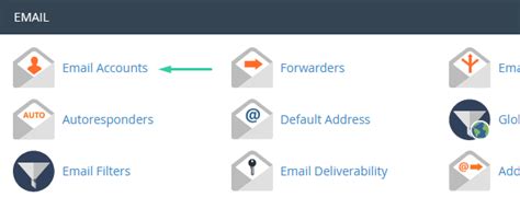 CPanel E Mail Settings For Configuring The E Mail Client Easyhost Documentation