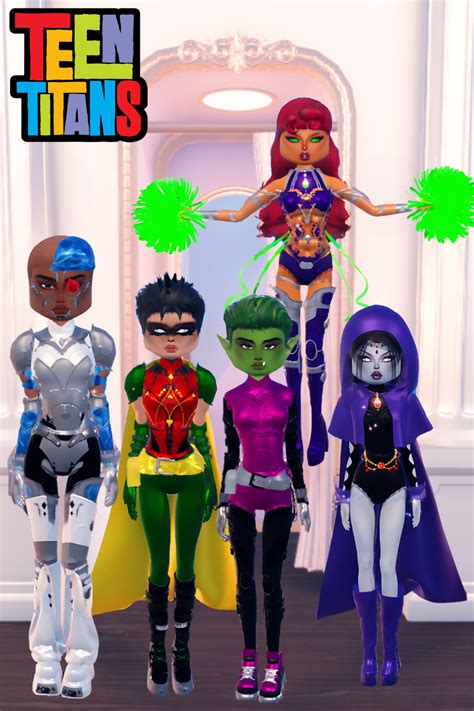 Teen Titans Dti Fashion Dress Up Games Dress To Impress Aesthetic