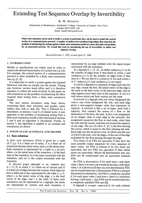 pdf extending test sequence overlap by invertibility