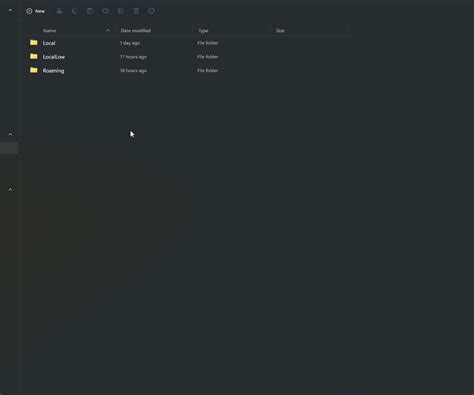 File Operations Not Working In Appdata · Issue 9210 · Files Community