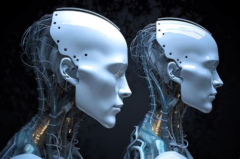 Premium Ai Image 3d Rendering Artificial Intelligence Robot Cyborg