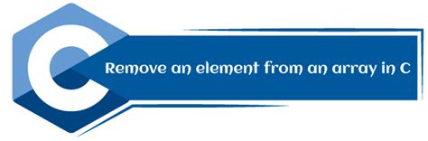 Remove An Element From An Array In C Online Tutorials Library List