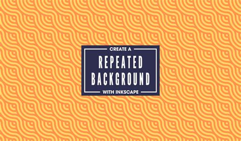 Create A Repeated Background Pattern With Inkscape Logos By Nick