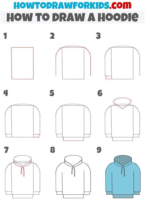 How To Draw A Hoodie How Do You Draw A Hoodie Basic Hoodie Drawing