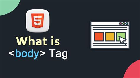 Html Body Tag Html Tutorial Web Development Youtube