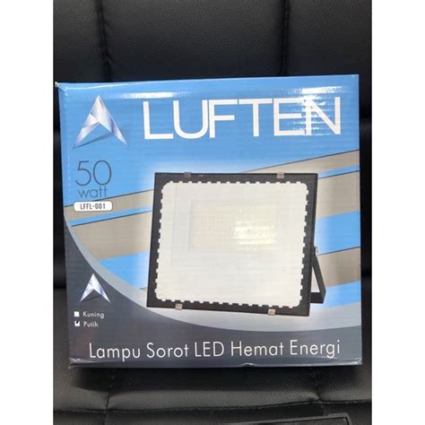 Jual Lampu Sorot Lampu Tembak Lampu Sorot Led Watt Luften Cahaya Putih Shopee Indonesia