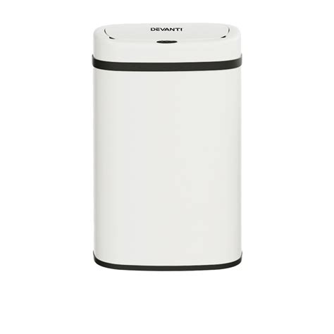 Devanti Motion Sensor Bin 50l White Kitchen Warehouse™