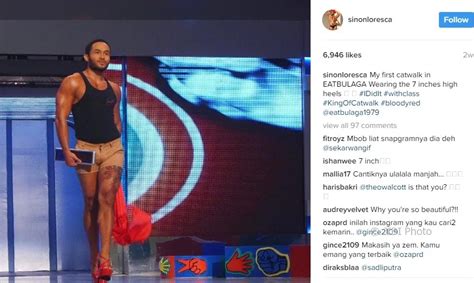 Sinon Loresca Pria Kekar Yang Tak Kalah Gemulai Dari Miss Universe