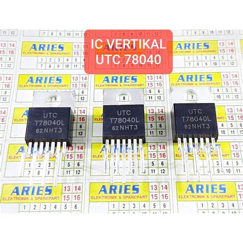 Jual Ic Vertikal Utc 78040 Original Penganti La78040 Shopee Indonesia