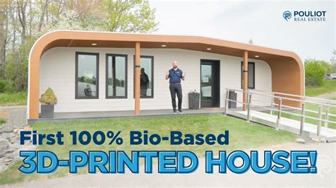 The First 100 Bio Based 3d Printed Home Printed On The Worlds