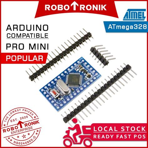 Pro Mini Microcontroller Atmega328 Development Board 3 3v 8mhz 5 0v 16mhz Mini Size Arduino