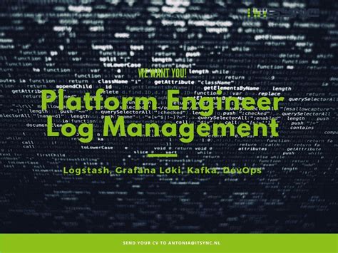 Itsync On Linkedin Loki Logstash Kafka Hiring2024 Grafana