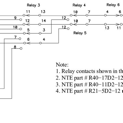 Relay Matrix Transfer Circuit Download Scientific Diagram