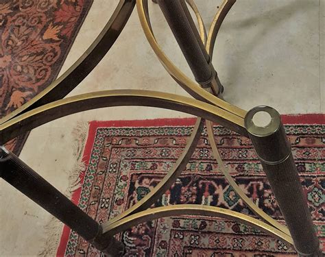 Mastercraft 1960s Brass Triangular Table Bases For Sale At 1stdibs