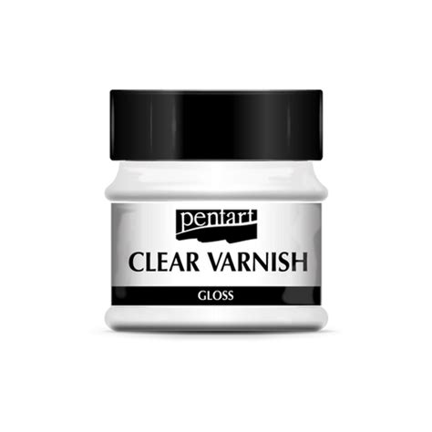 Clear Varnish Solvent Based Gloss 50ml Craftin Chaos