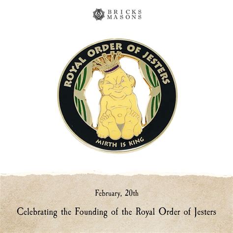 Happy Founding Day To The Royal Order Of Jesters 🎉 Heres To A Legacy Of Camaraderie Laughter