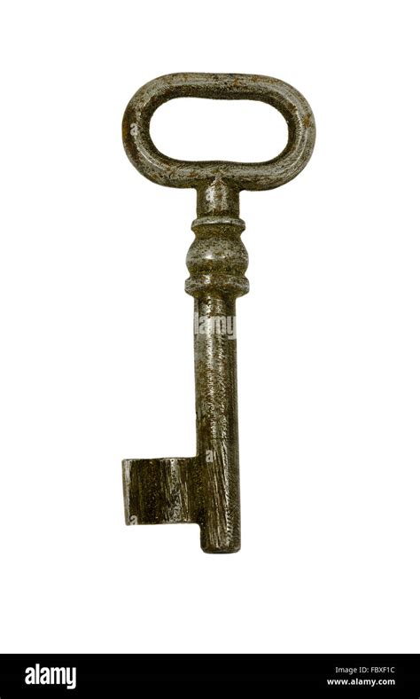 Big Rusty Old Key Stock Photo Alamy