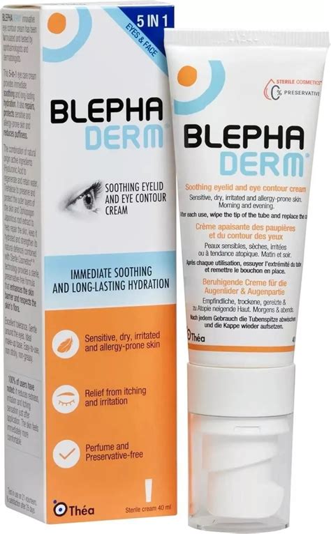 Blephaderm Soothing Eyelid And Eye Contour Cream 40ml Uk Meds Online