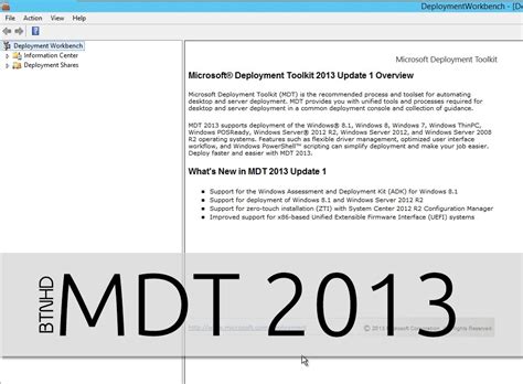explaining the task sequence within mdt 2013 update 2 btnhd