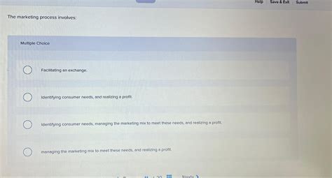 solved helpsave and exltsubmitthe marketing process