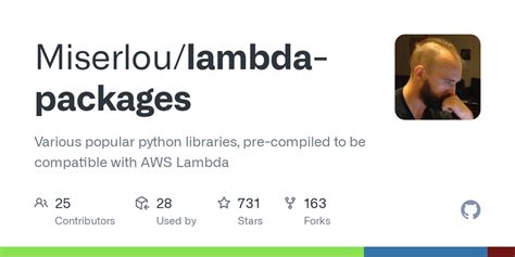 Github Miserloulambda Packages Various Popular Python Libraries