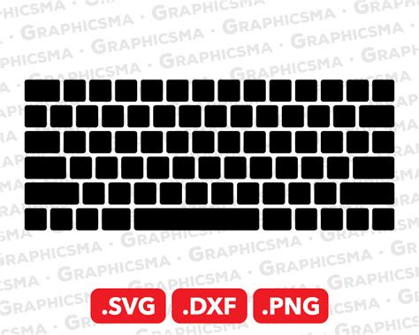 Keyboard SVG File Computer Keyboard DXF Computer Keyboard Etsy