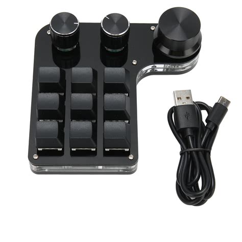 One Handed Macro Mechanical Keyboard RGB Mini Wired USB OSU Keys USB Mini Macro Gaming Keypad