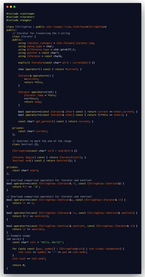 Nikolai Kutiavin On Linkedin Cplusplus Cpp20 Ranges Views